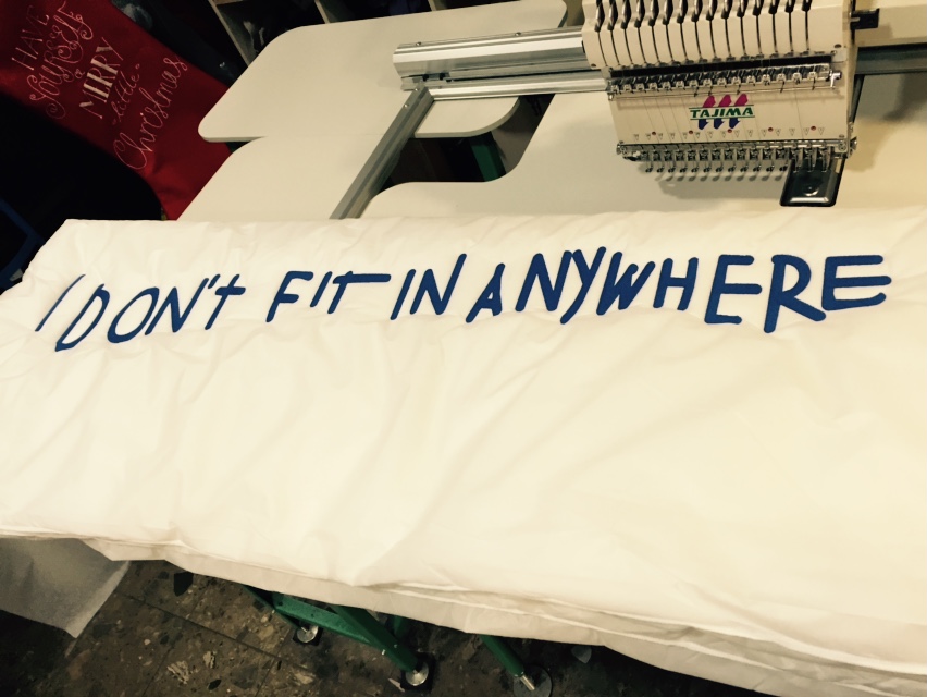Bespoke extra-large embroidery | Embroidery by Design